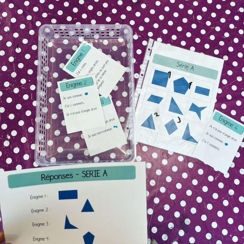 Formes géométriques – La Classe de Lucia