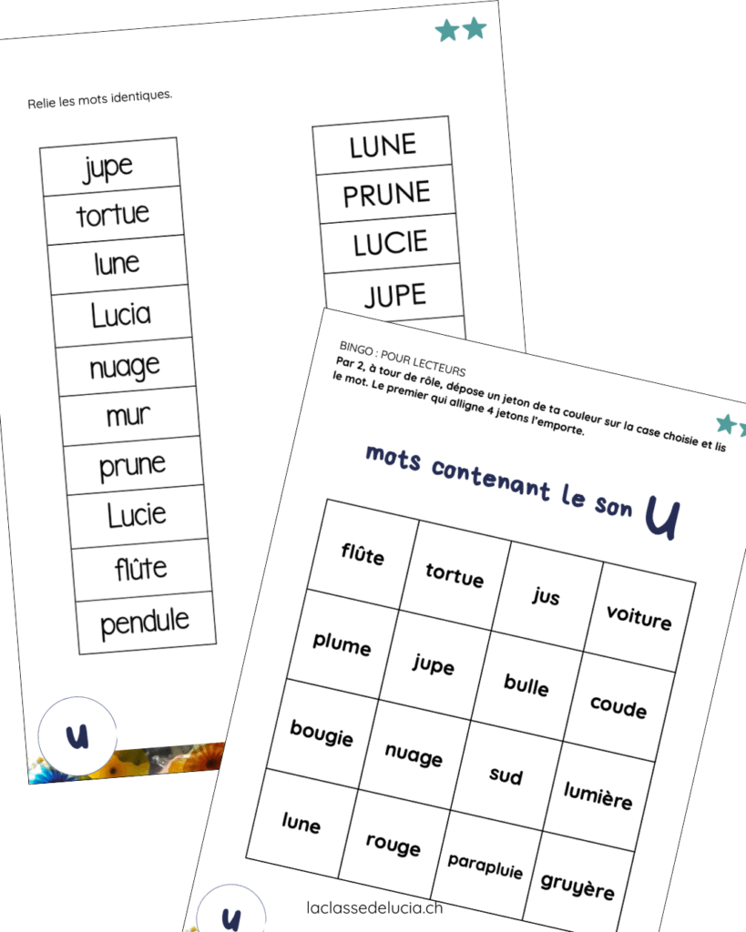 SON U – La Classe de Lucia